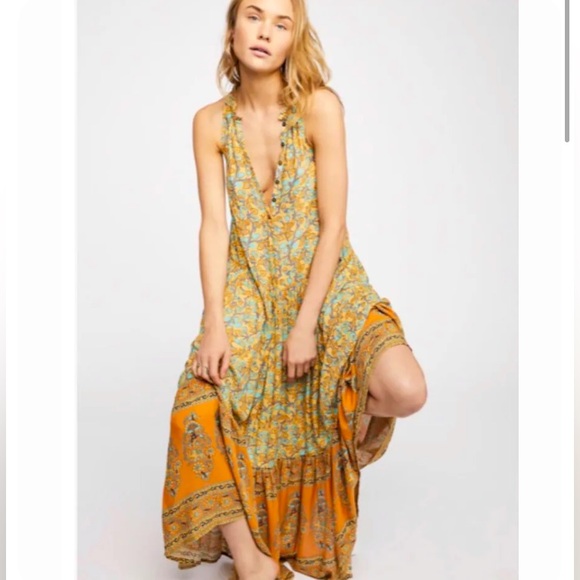 Spell | Dresses | New Spell And The Gypsy Delirium Maxi Dress Yellow ...